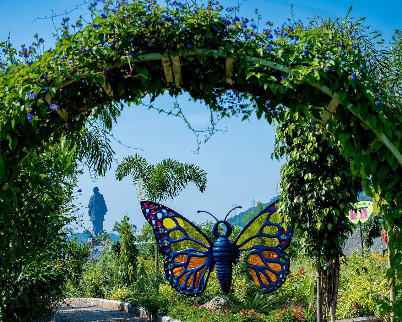 Statue of Unity Butterfly Garden Tickets and Tours | SOU