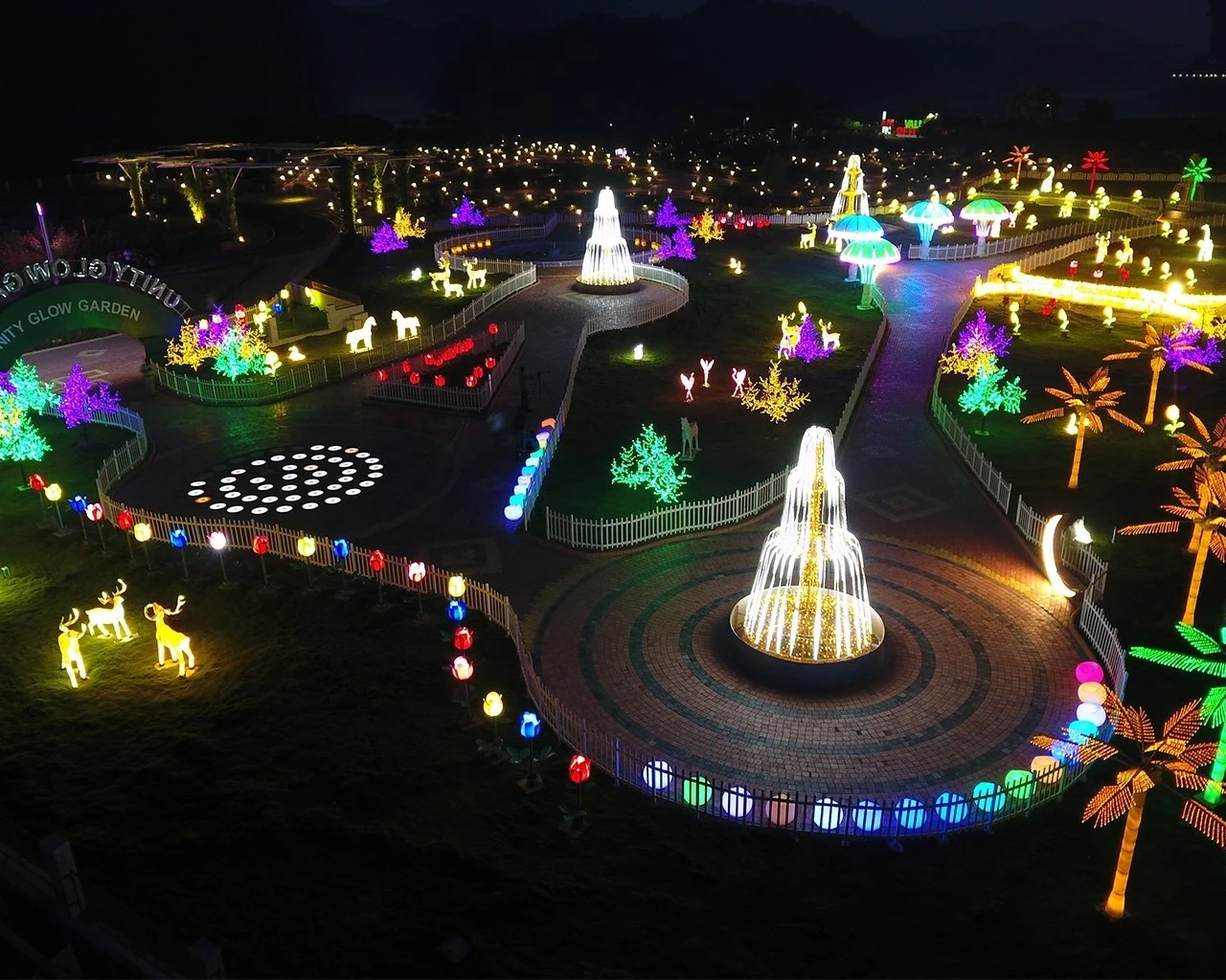 Unity Glow Garden