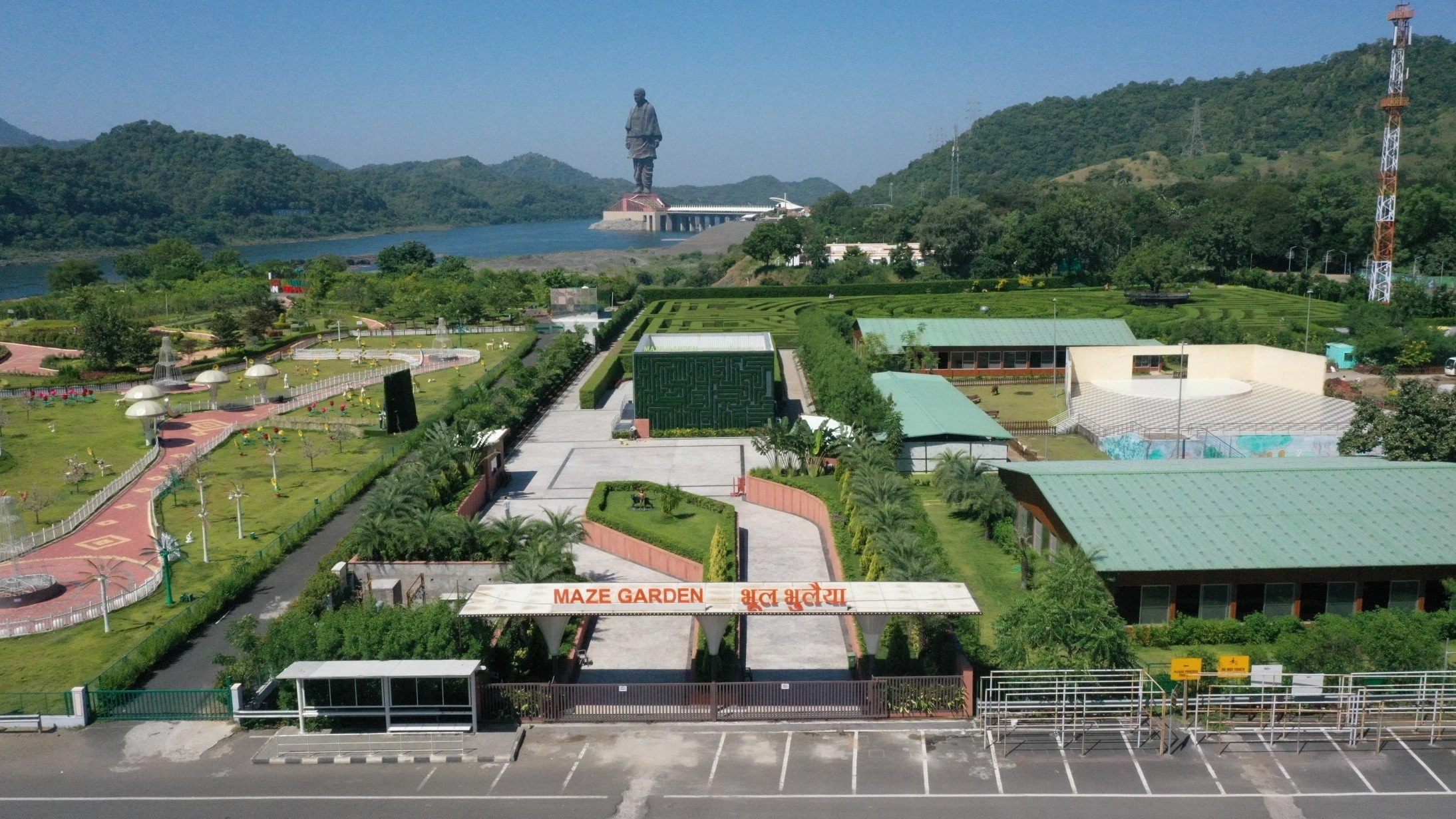 Maze Garden Statue Of Unity | Statue Of Unity Package